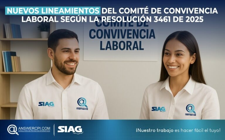Nuevos lineamientos del Comité de Convivencia Laboral según la Resolución 3461 de 2025 ...